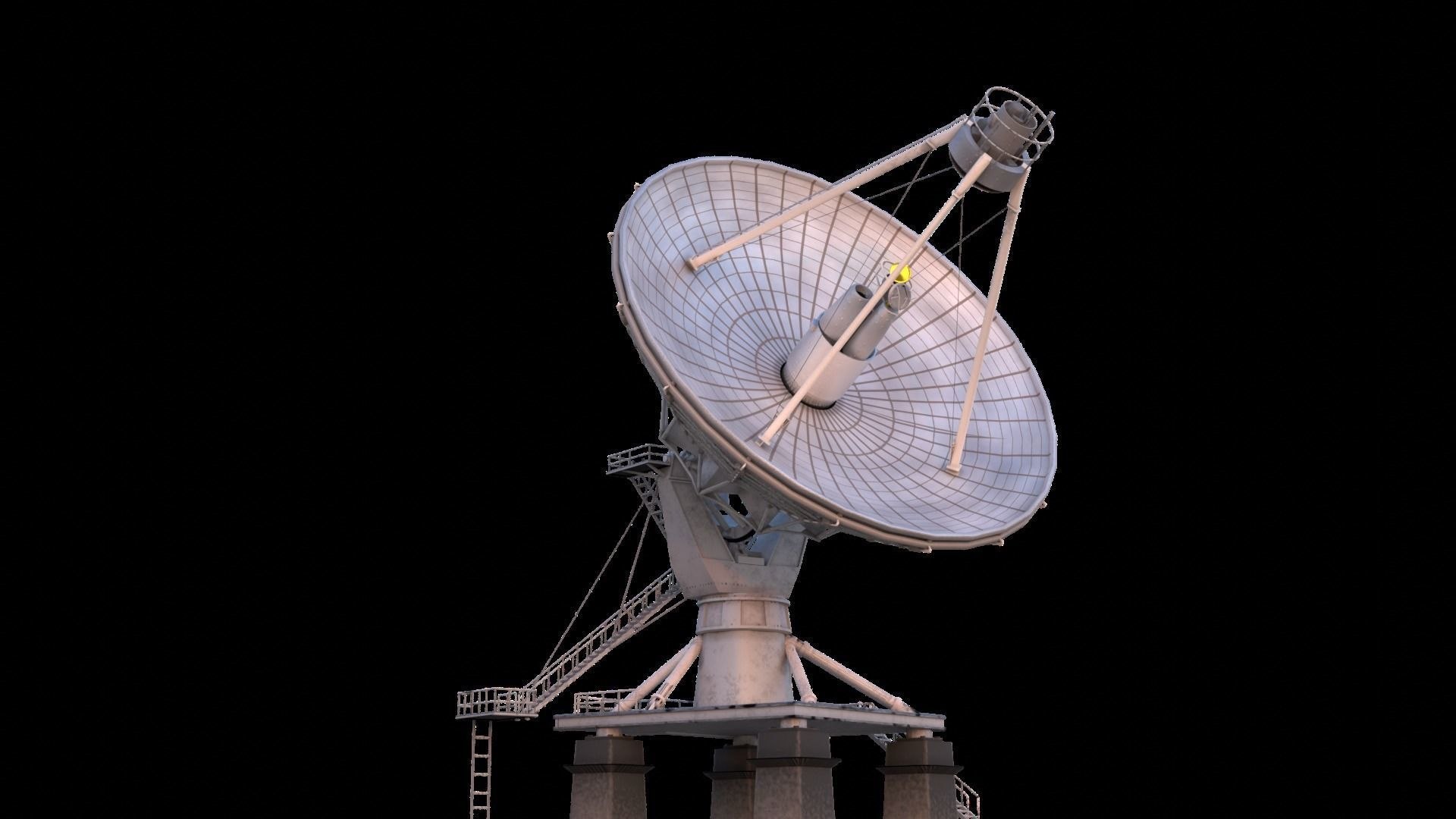 3D Model Deep Space Antenna - TurboSquid 2293513