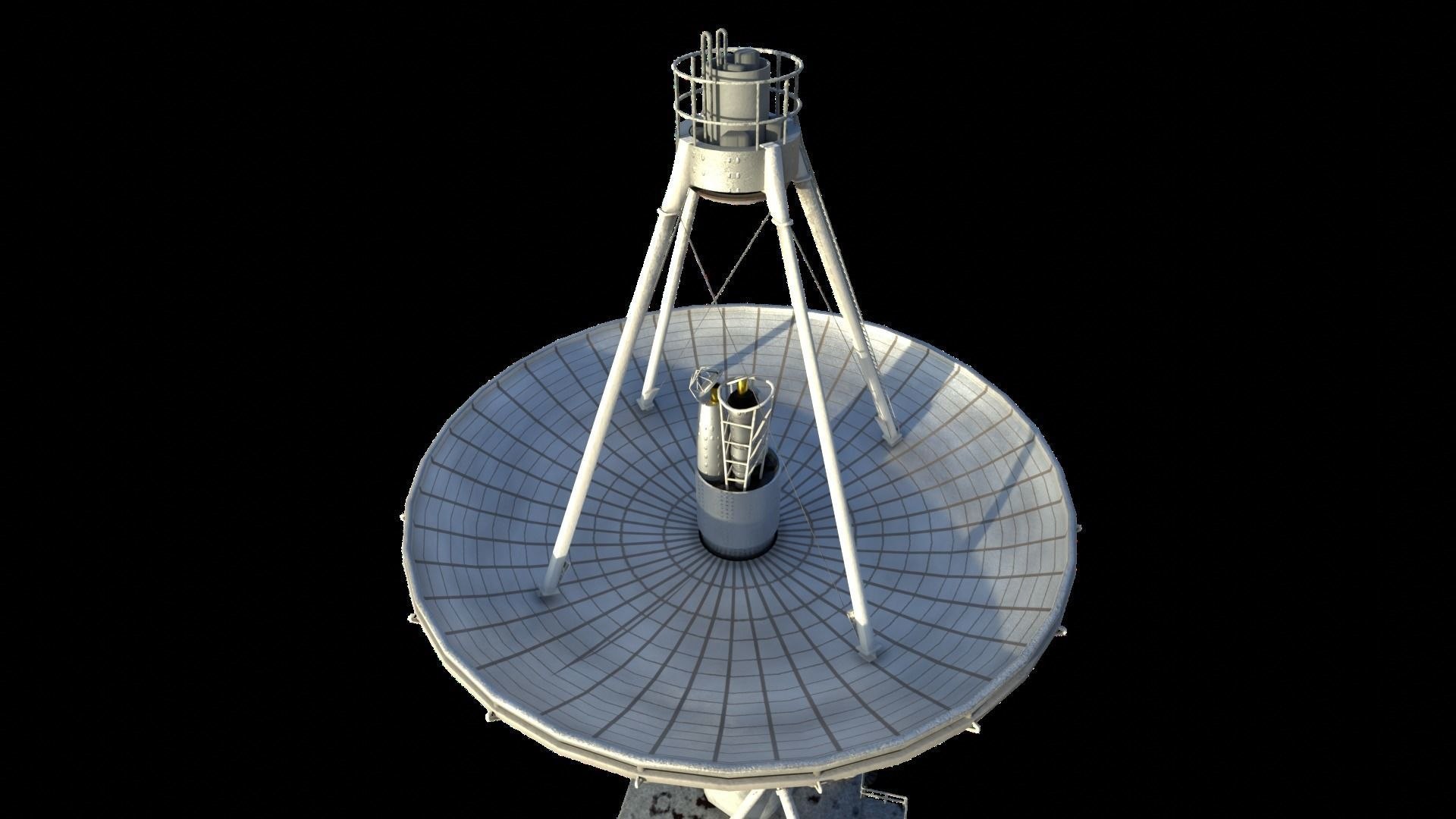 3D Model Deep Space Antenna - TurboSquid 2293513