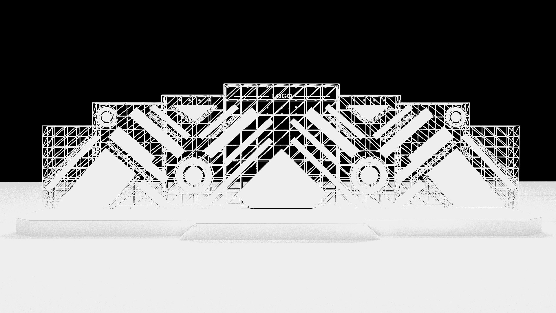 Virtual Concert Stage 03 3D Model - TurboSquid 2192868