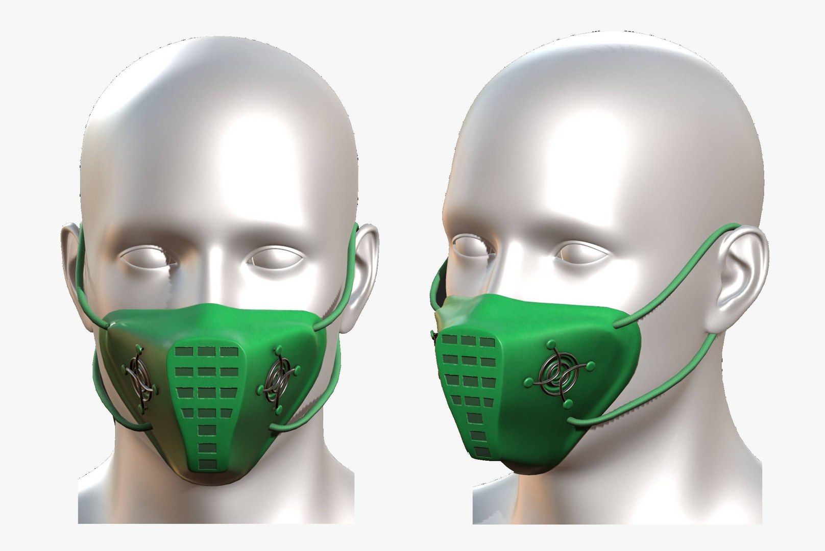 3D Gas Mask Model - TurboSquid 1576929