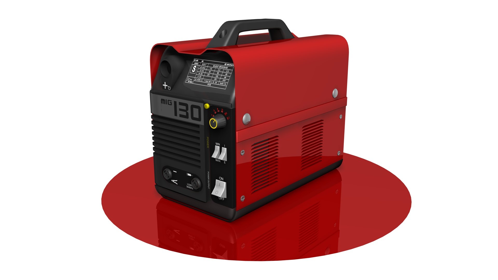 Welding Machine 3D Model - TurboSquid 1602419
