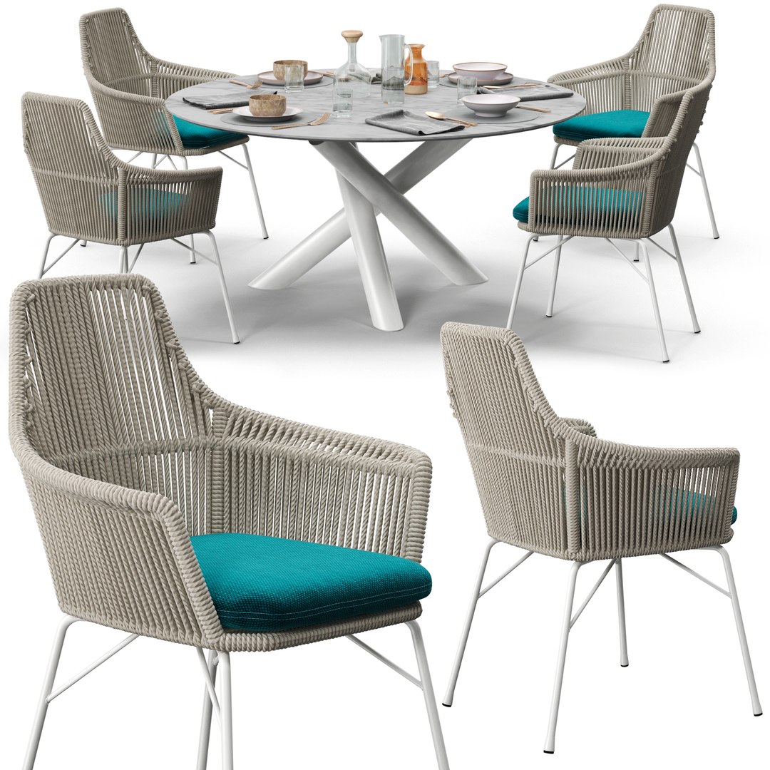 Minotti York Chair Van 3D - TurboSquid 1311826