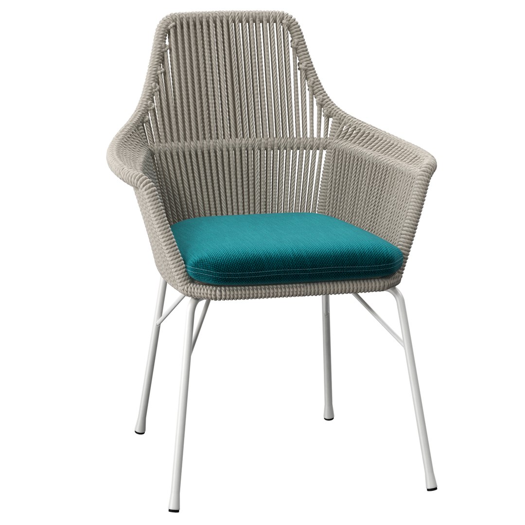 Minotti York Chair Van 3D - TurboSquid 1311826