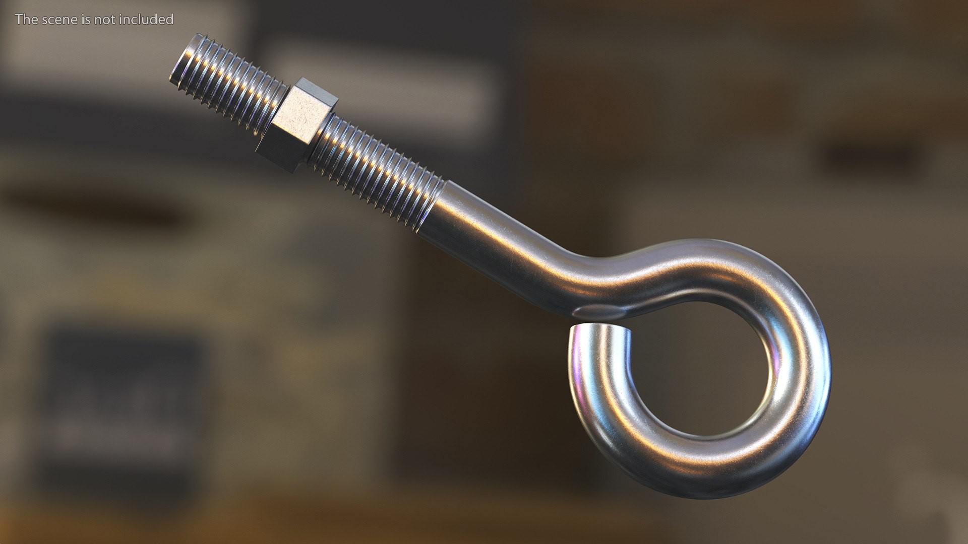 Eye Bolt Screw 3D Model - TurboSquid 2240460