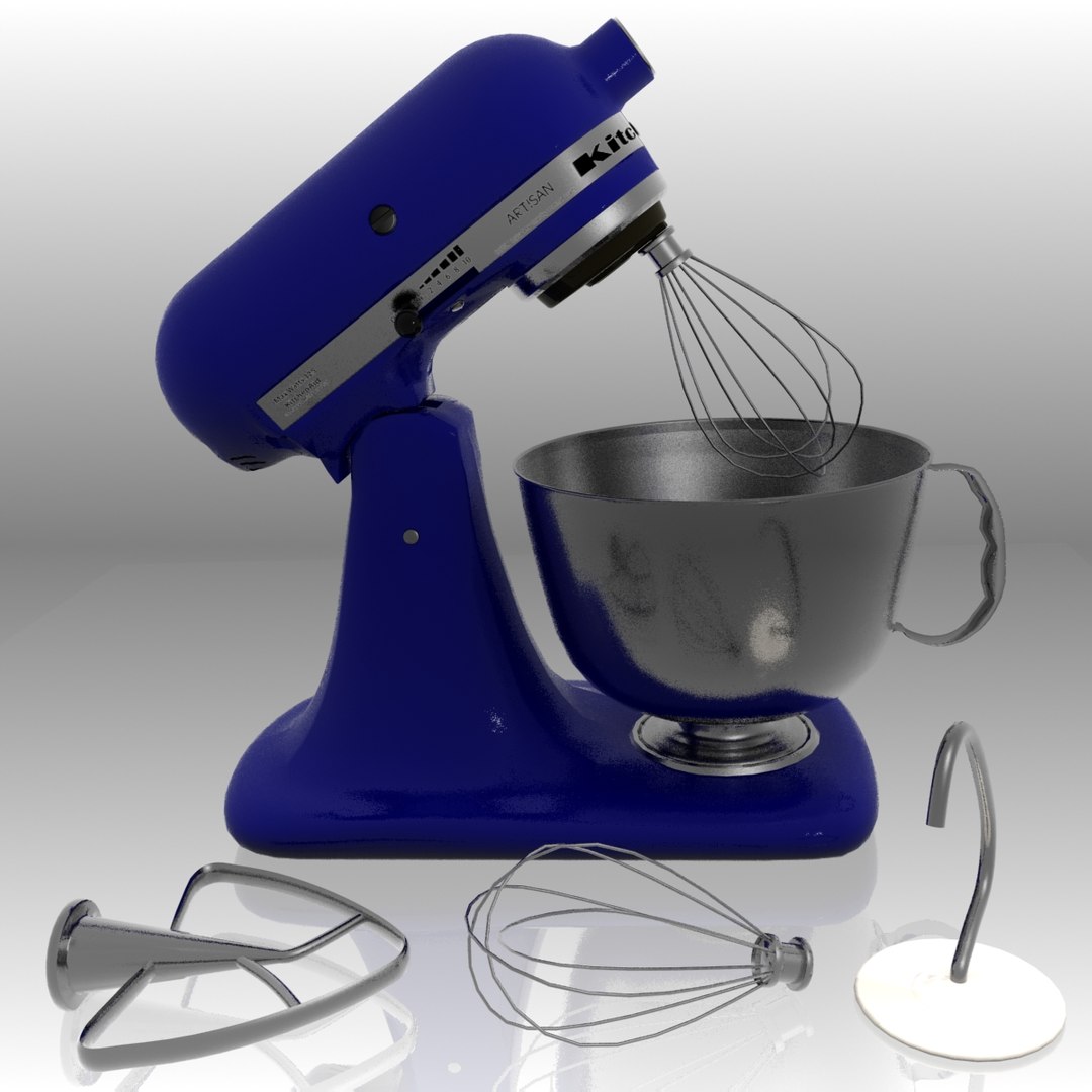 Stand Mixer Kitchen Aid 3d Model