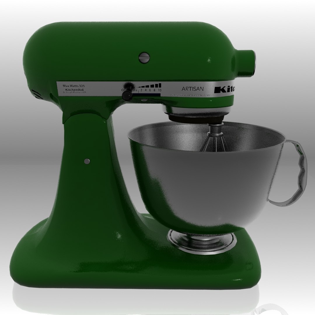 Stand Mixer Kitchen Aid 3d Model