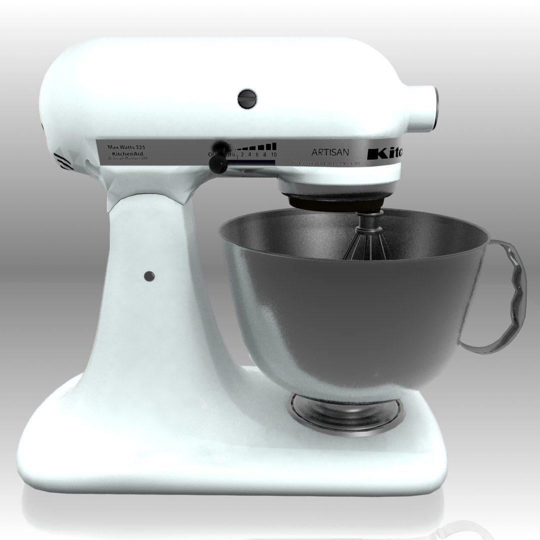 Stand Mixer Kitchen Aid 3d Model