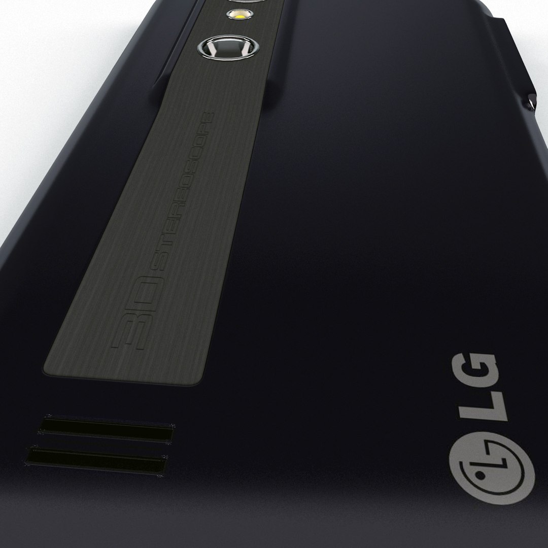 3d Lg Optimus Model
