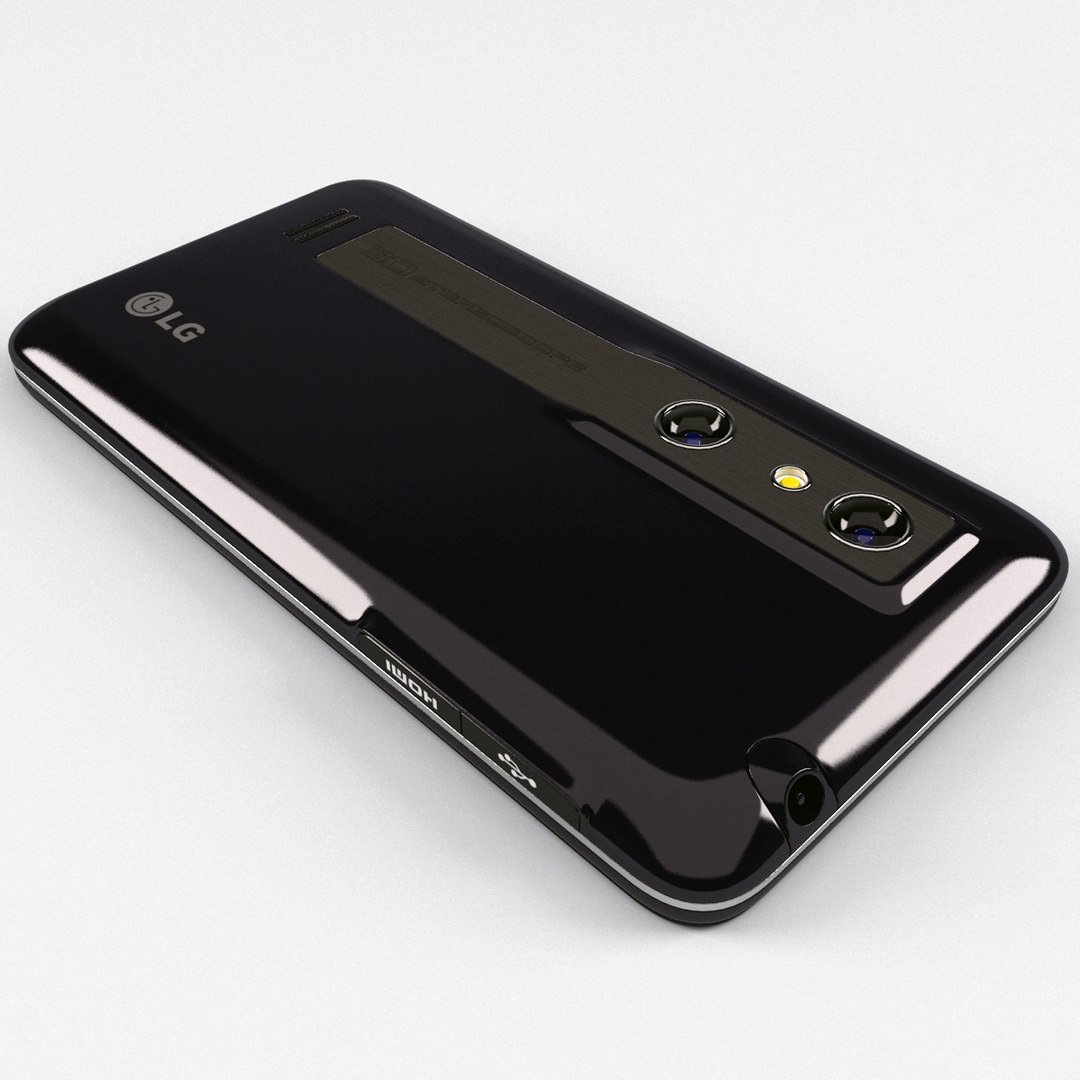 3d Lg Optimus Model