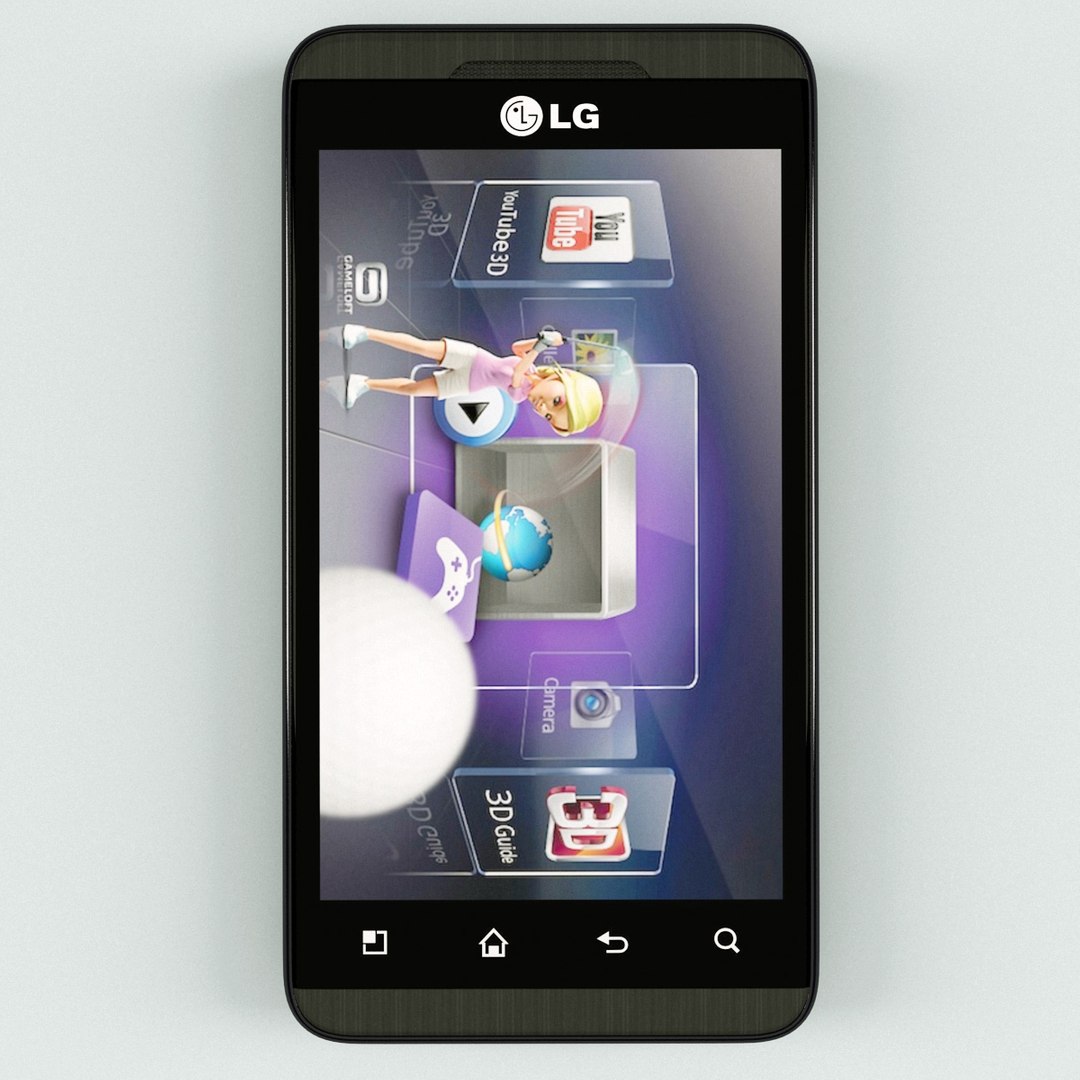 3d lg optimus model