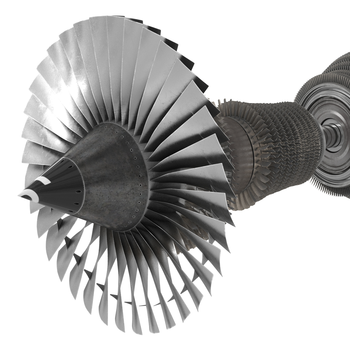 3d turbine 4 model