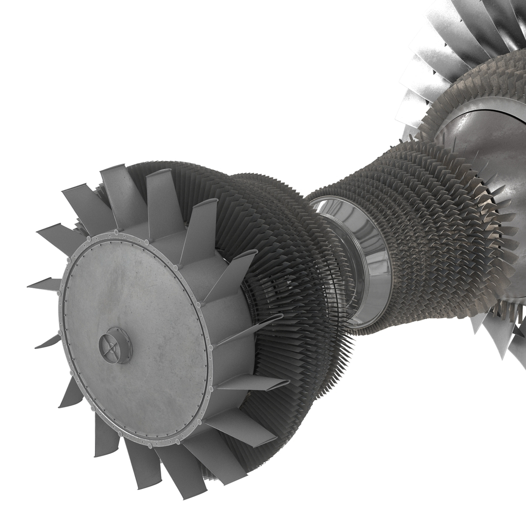 3d turbine 4 model