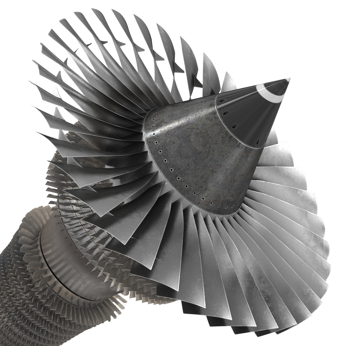 3d turbine 4 model
