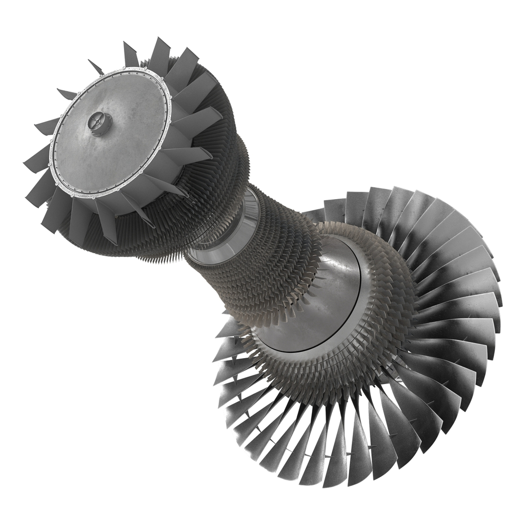 3d turbine 4 model