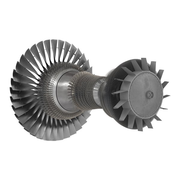 3d turbine 4 model