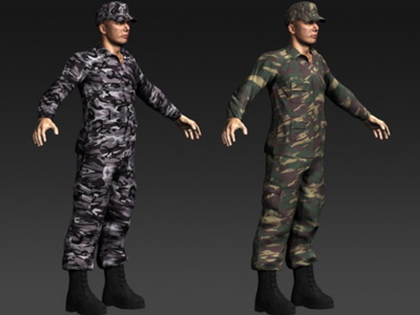 daniel male rigged cloth 3d model