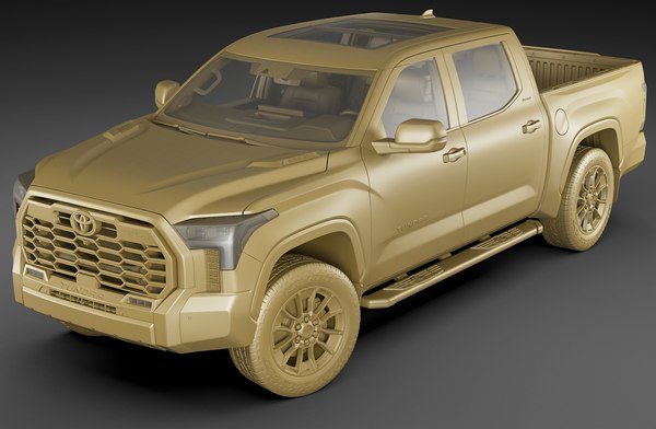 Toyota Tundra 2022 model - TurboSquid 2009787