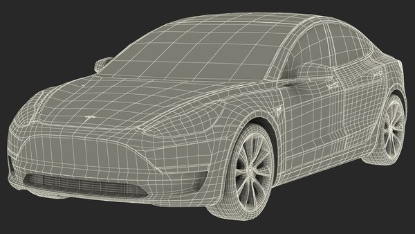 Tesla 3 modeled 3D model - TurboSquid 1214116