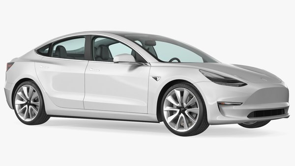 Tesla 3 modeled 3D model - TurboSquid 1214116