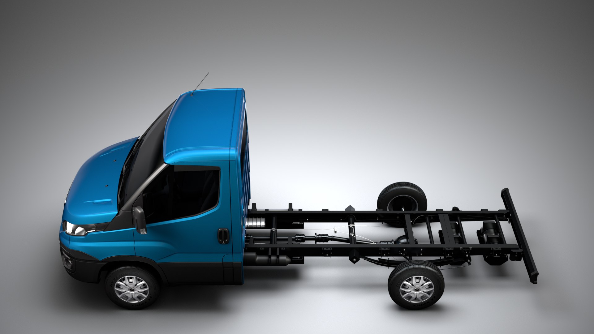 Iveco Daily Single Cab Model - TurboSquid 1542248