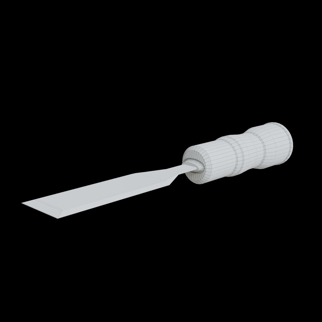 3D Chisel Model - TurboSquid 1987881