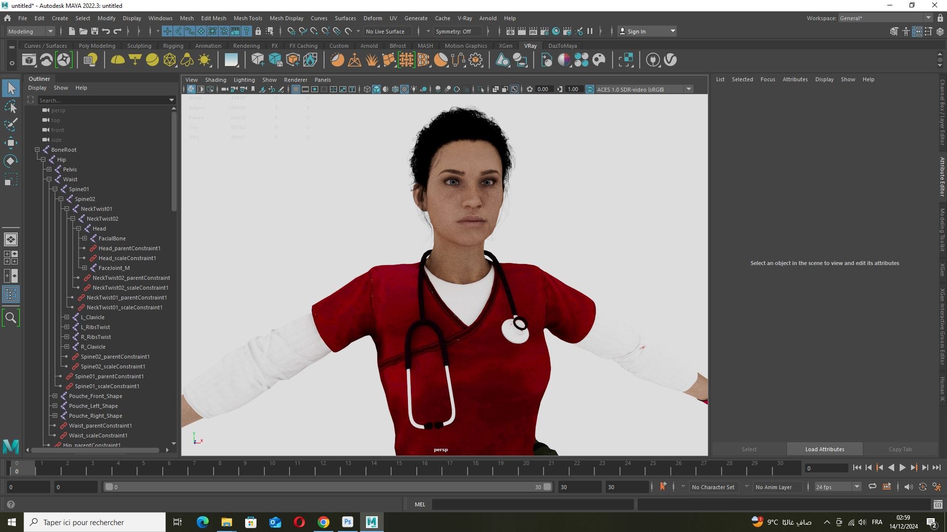 Emergency Response Nurse 3D Character Model 3D Model - TurboSquid 2333795