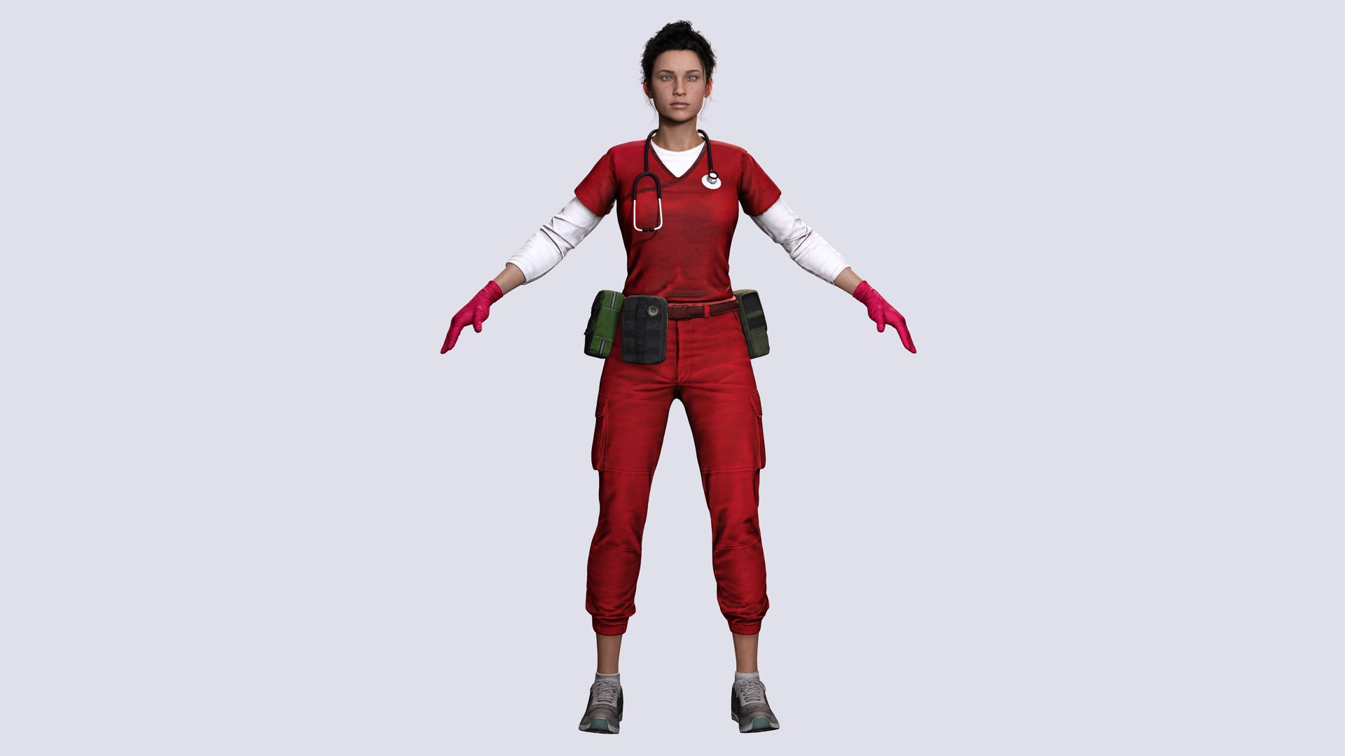 Emergency Response Nurse 3D Character Model 3D Model - TurboSquid 2333795