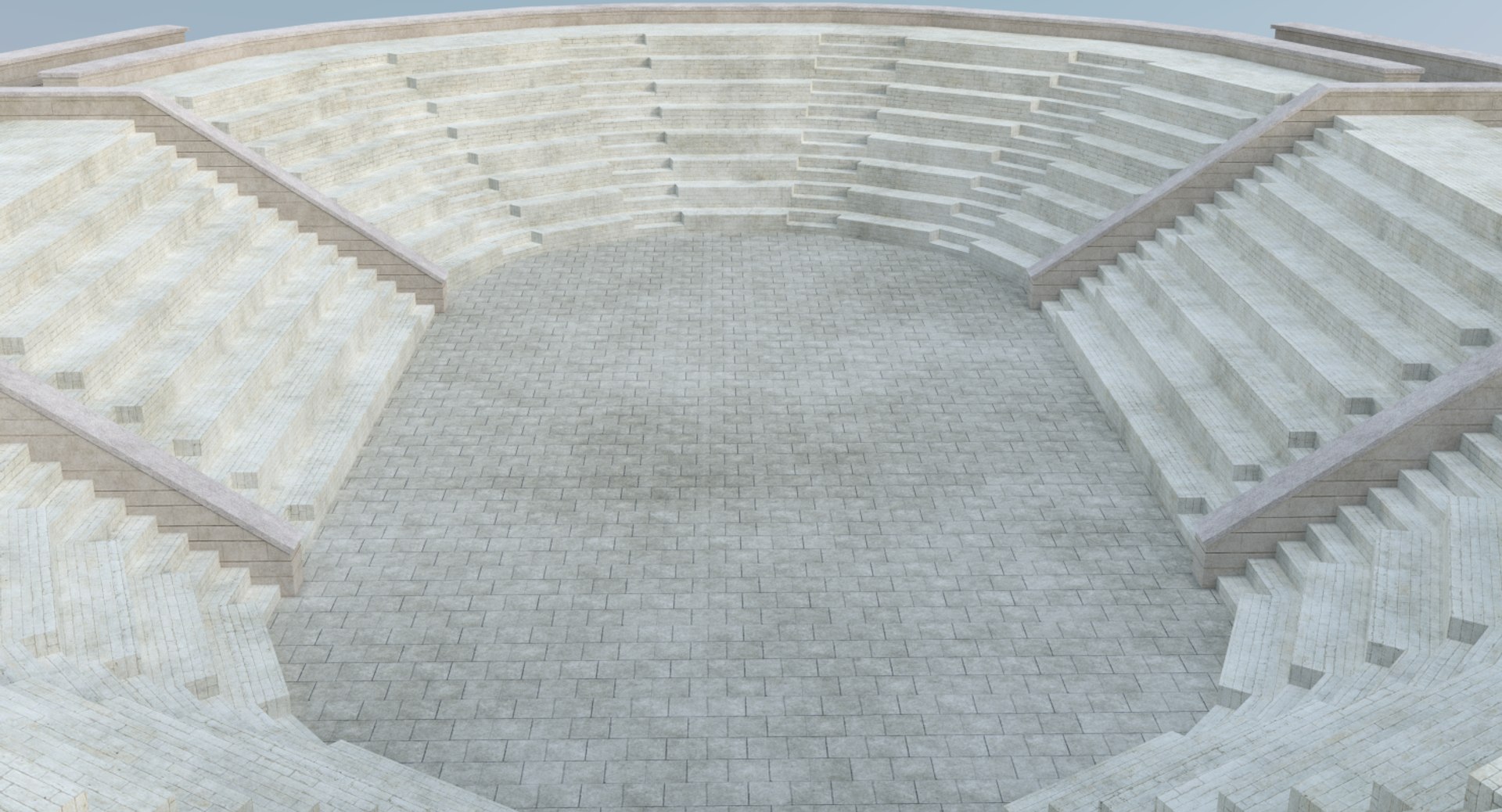 Ancient Amphitheatre 3D Model - TurboSquid 1174152