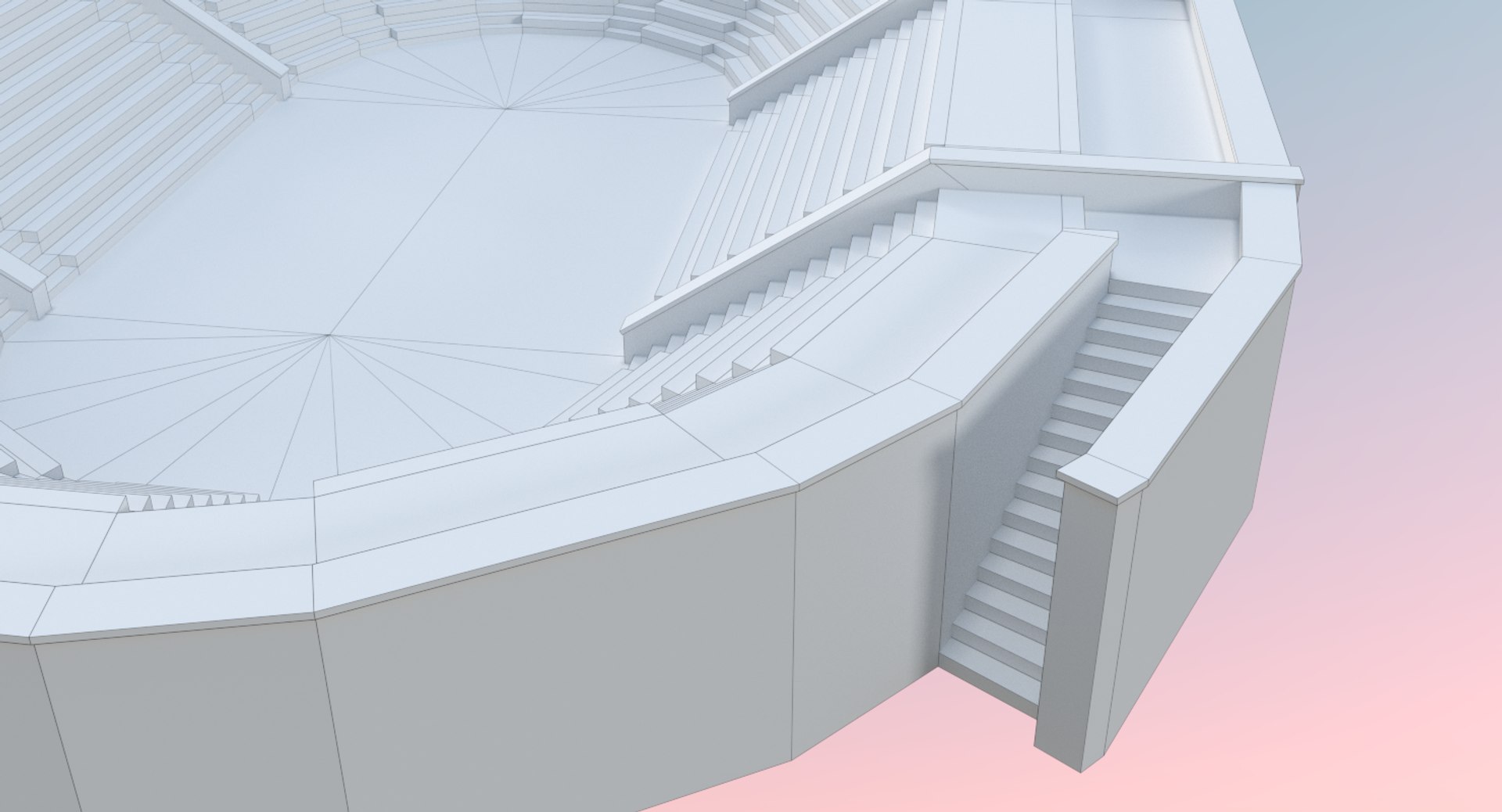 Ancient Amphitheatre 3D Model - TurboSquid 1174152