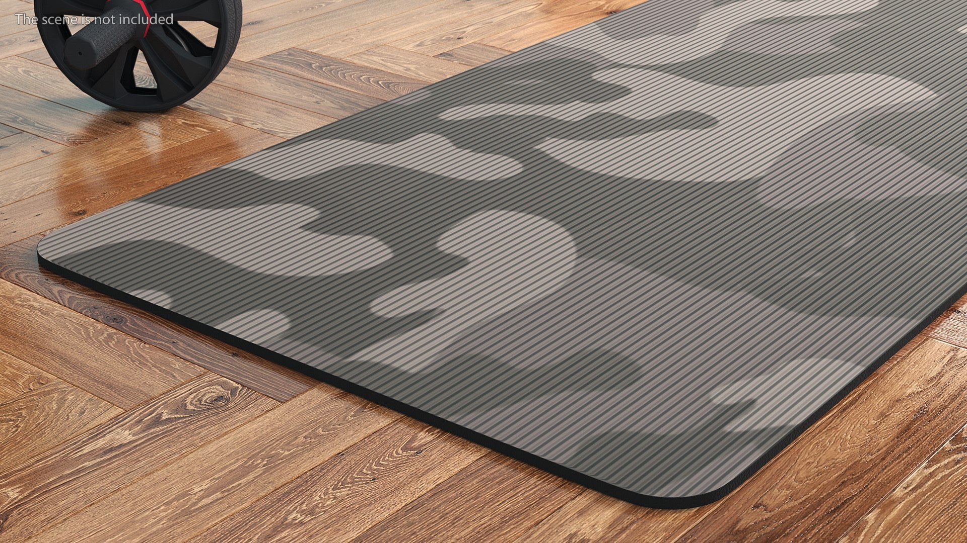 Yoga Mat Unwrap Camo Model - TurboSquid 1905496