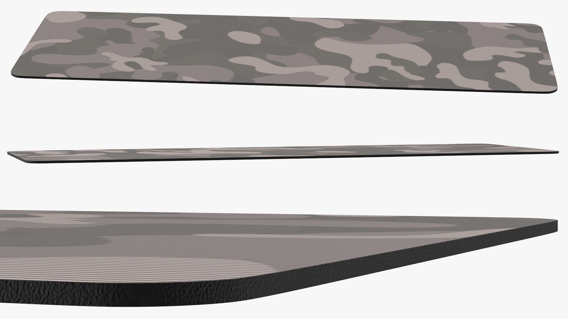 Yoga Mat Unwrap Camo Model - TurboSquid 1905496