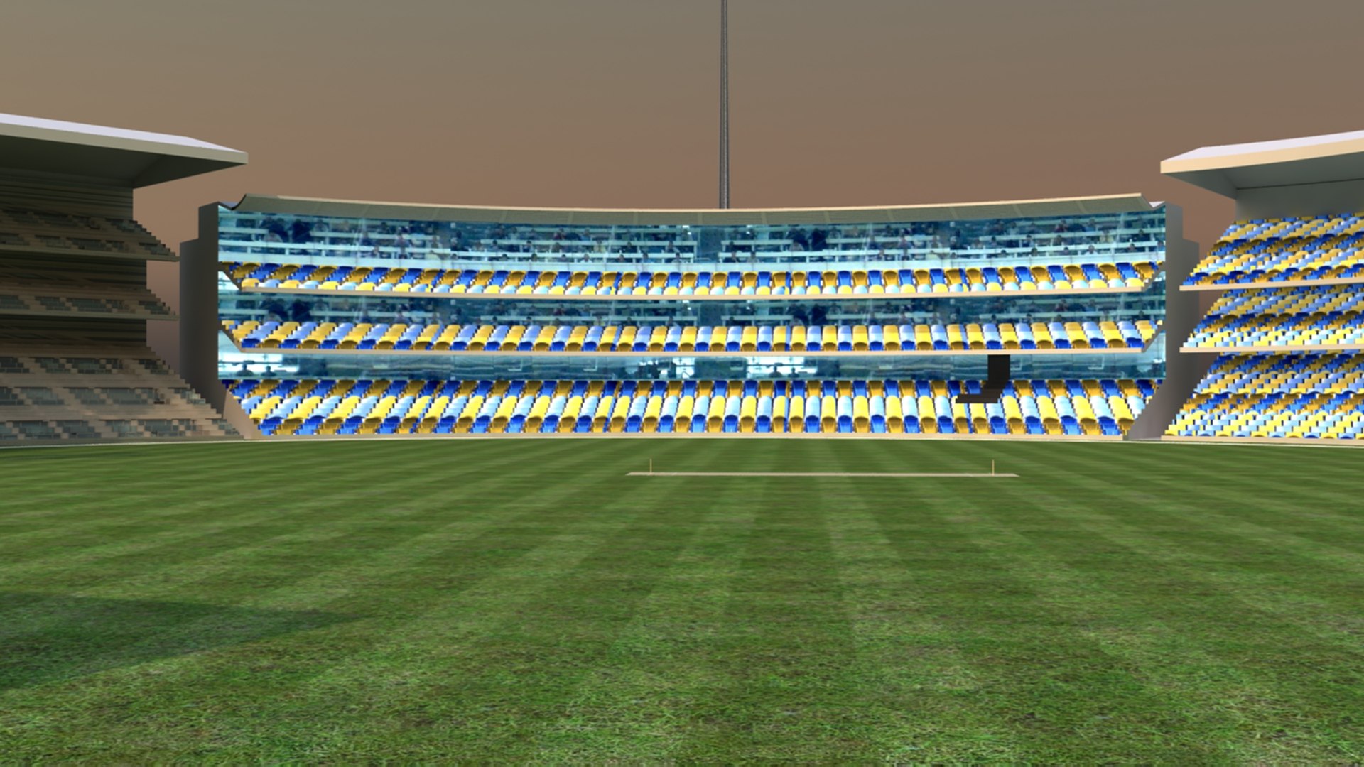 Kensington Oval Stadium 3D Model - TurboSquid 1775409