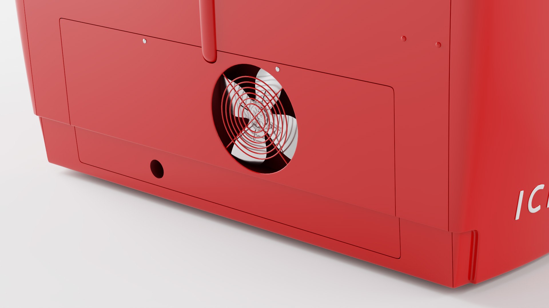 Vintage Cooler With Coca Cola Inside 3D Model - TurboSquid 2248566