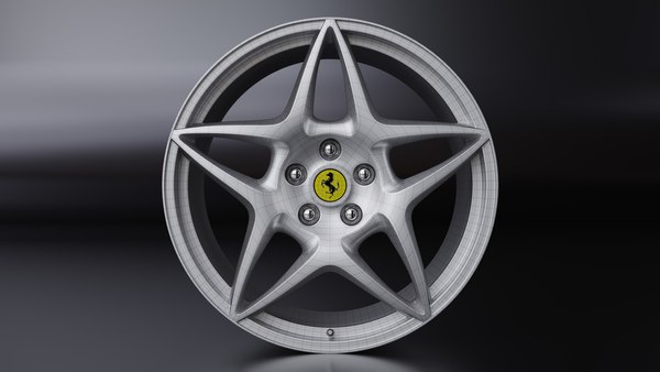 3D Ferrari Rim - TurboSquid 1991906