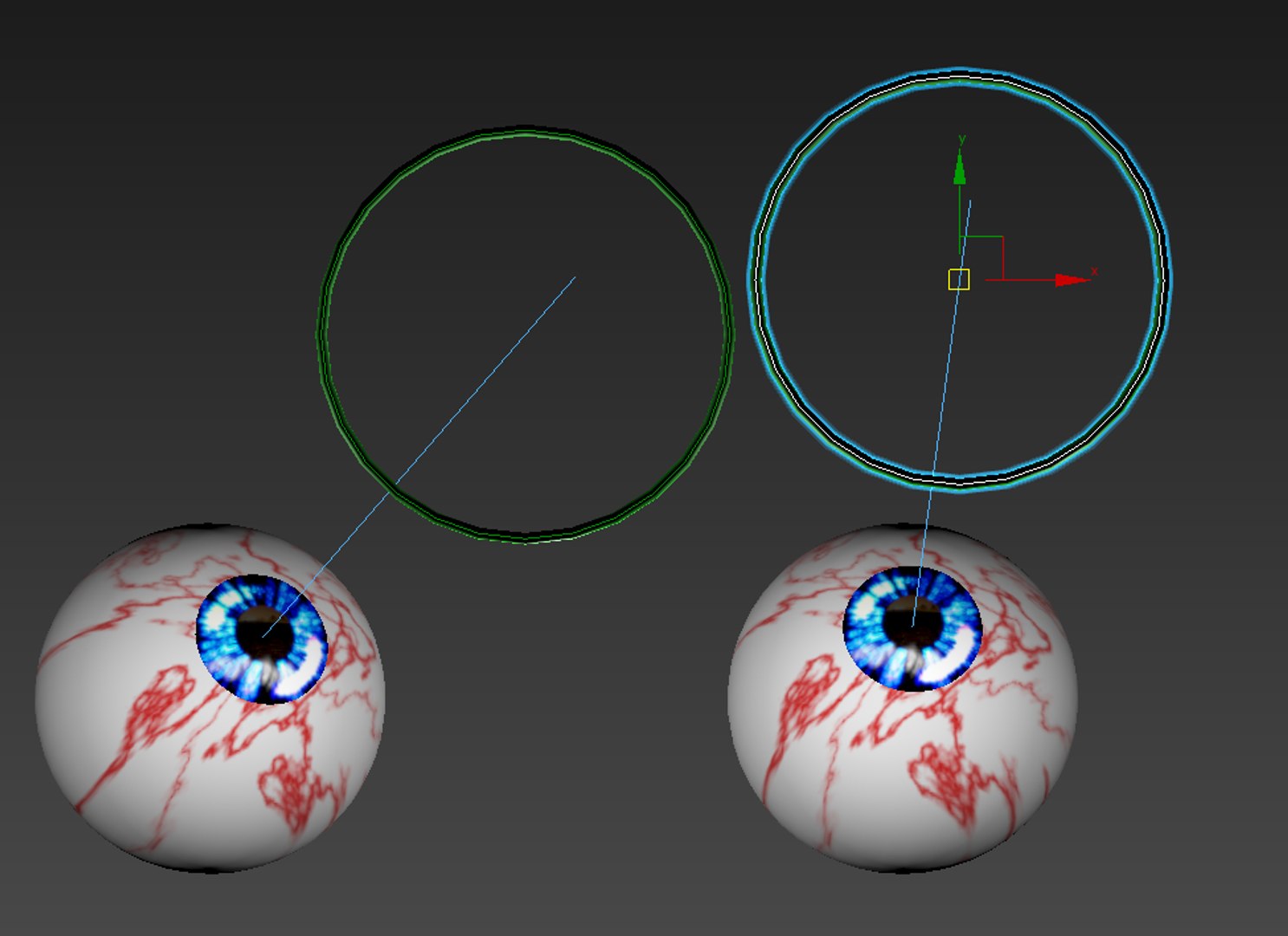 Free 3D Rigged Eyeballs - TurboSquid 1589554