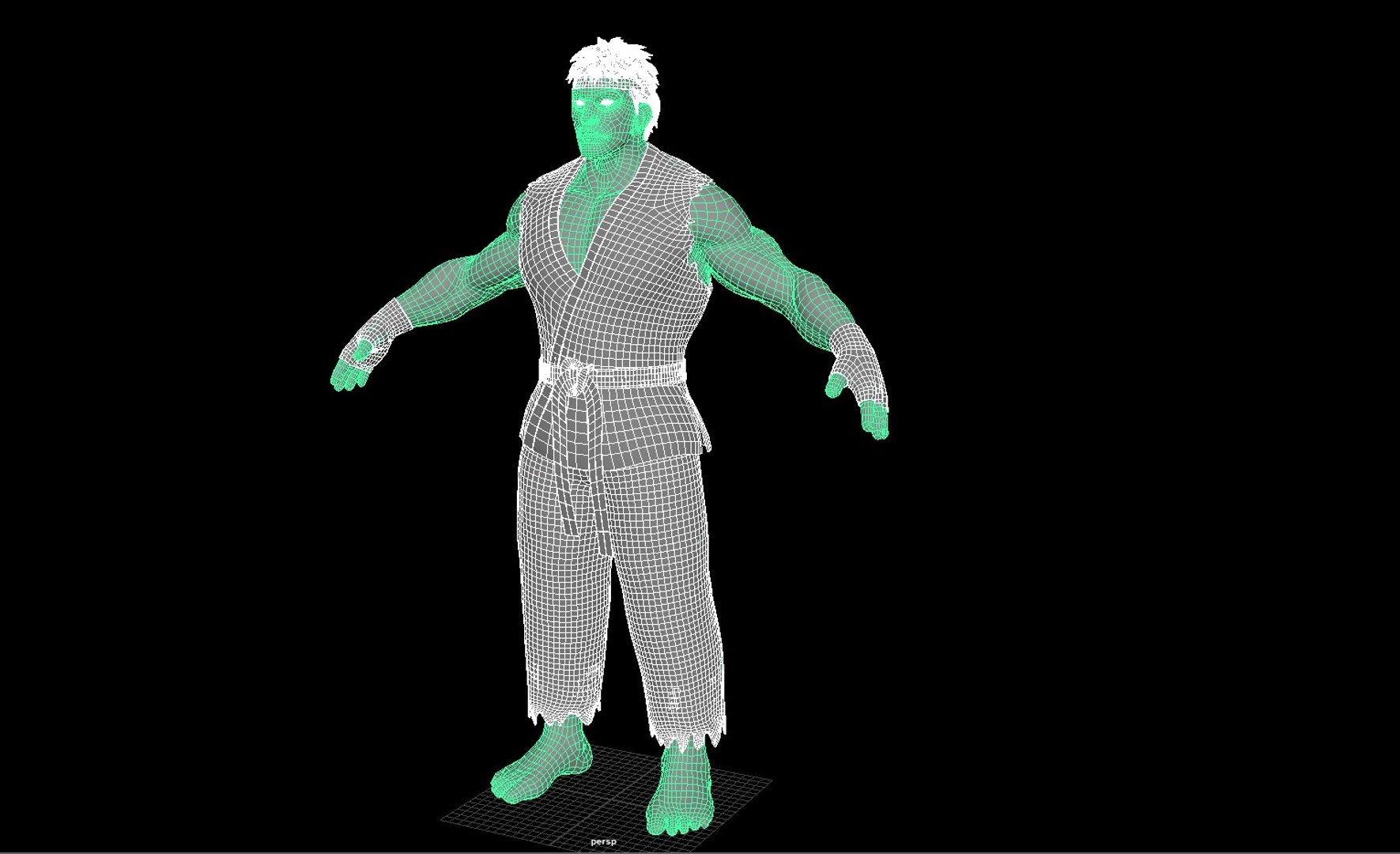 3D Street Fighter - Ryu 3D Model - TurboSquid 2245480