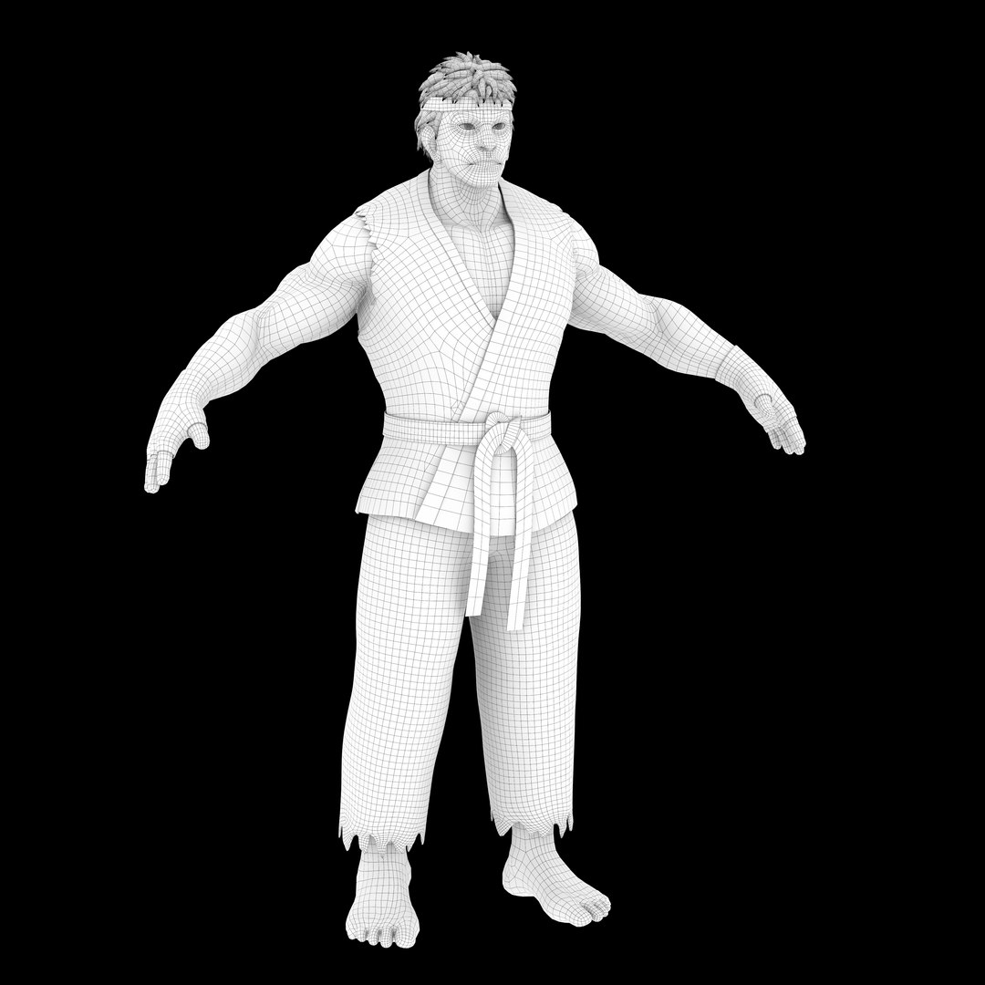 3D Street Fighter - Ryu 3D Model - TurboSquid 2245480