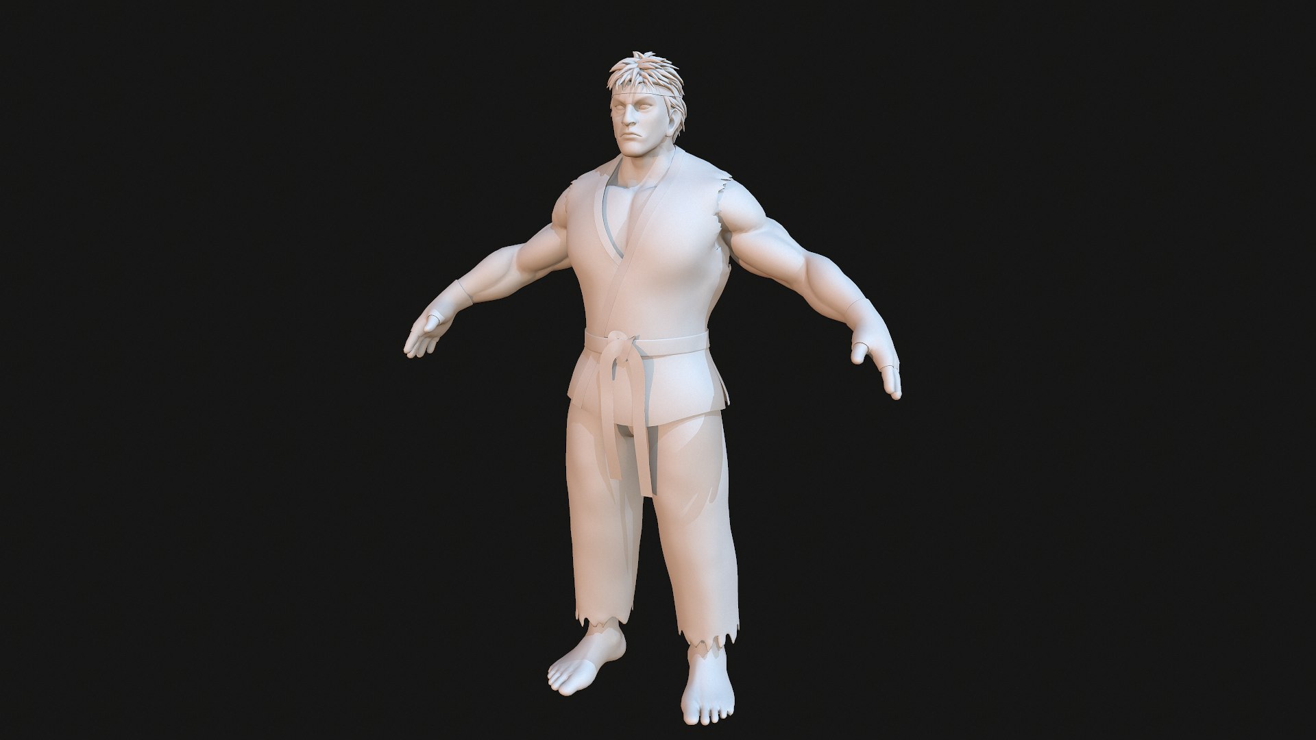 3D Street Fighter - Ryu 3D Model - TurboSquid 2245480