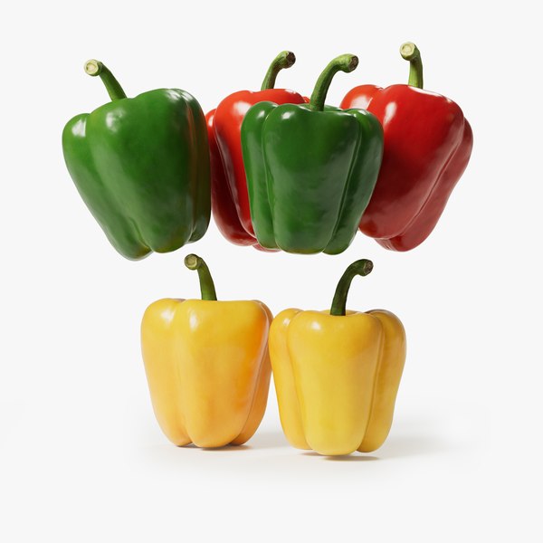 3D Paprika Models | TurboSquid