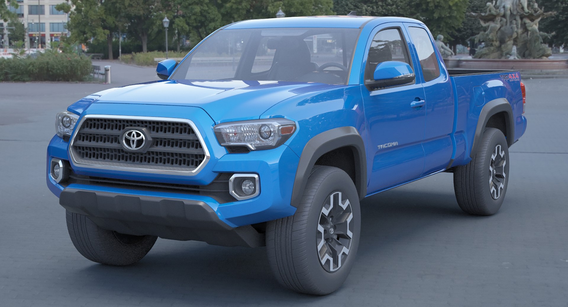 Toyota Tacoma TRD Off-Road 2016 3D Model - TurboSquid 2241361