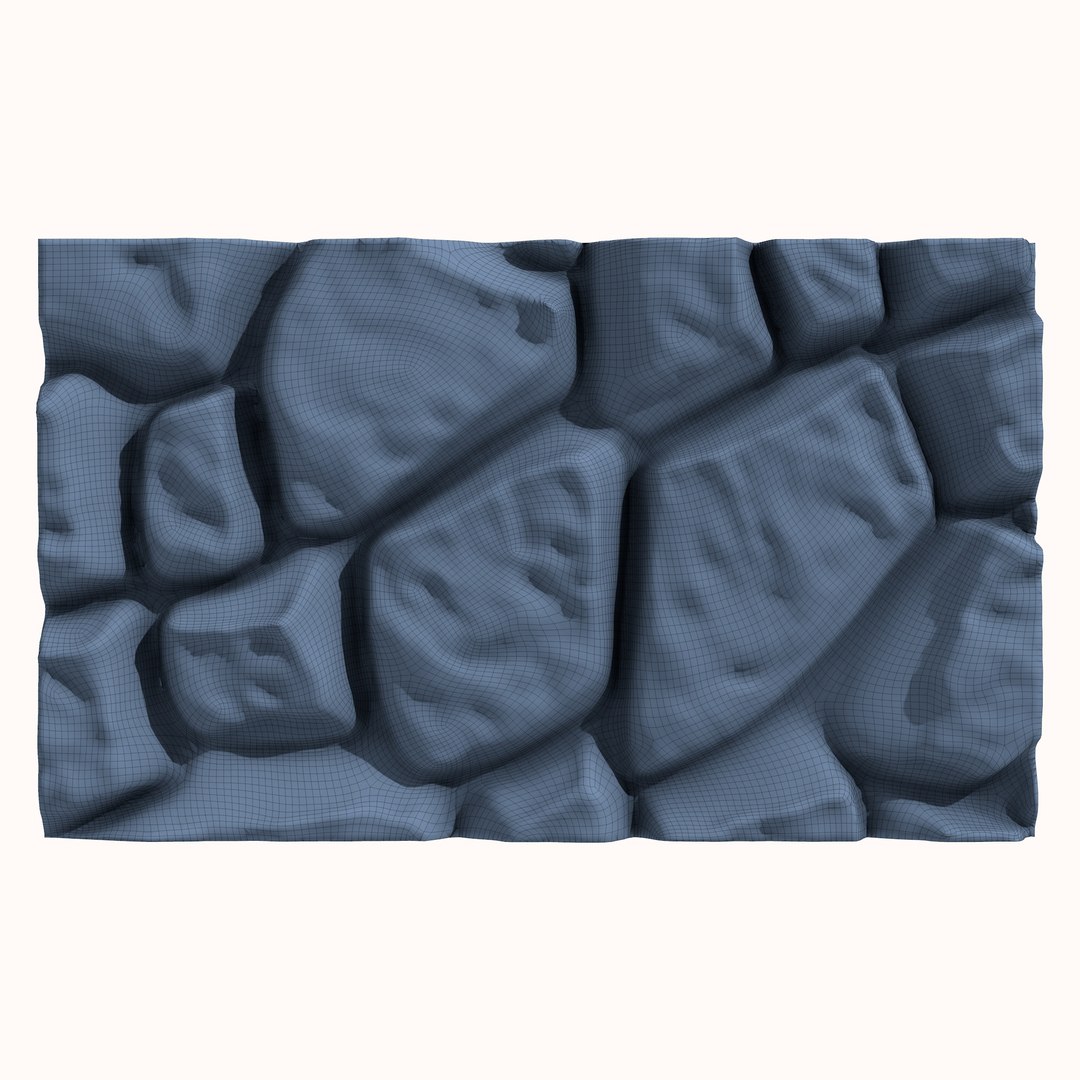 3D Stone Wall 197 Model - TurboSquid 2386140