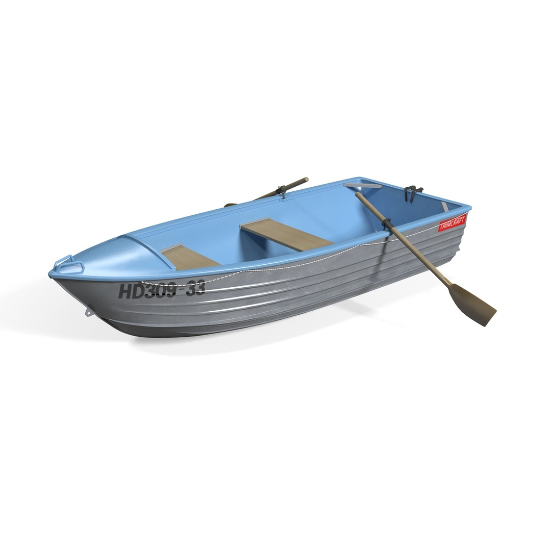 Trimcraft Boat 3 3d Model