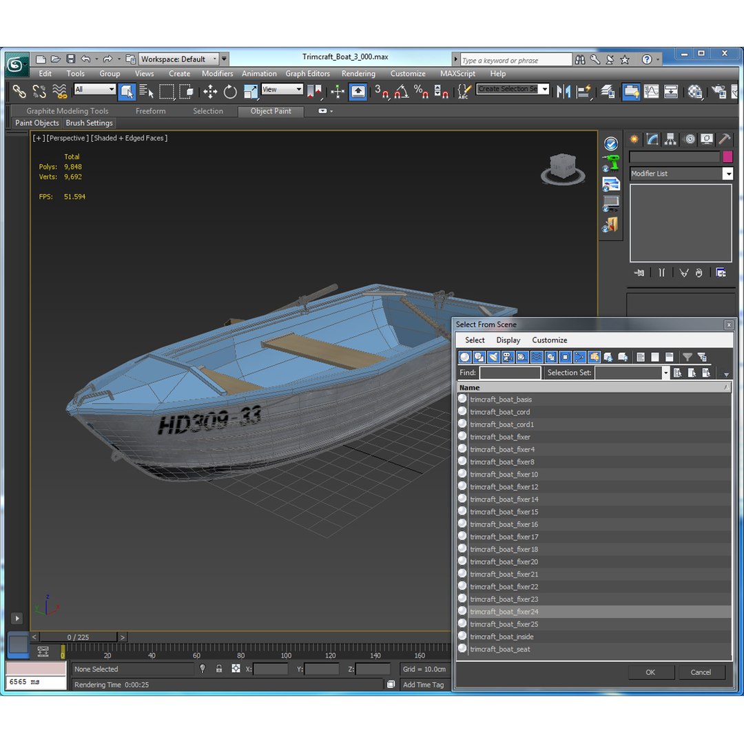 Trimcraft Boat 3 3d Model