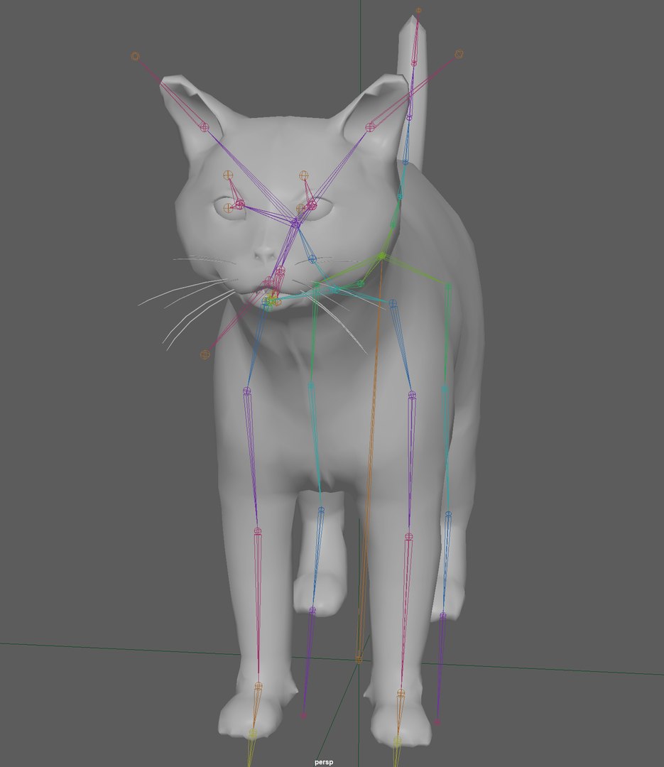 3D model Orange Cat Tabby - TurboSquid 2153833