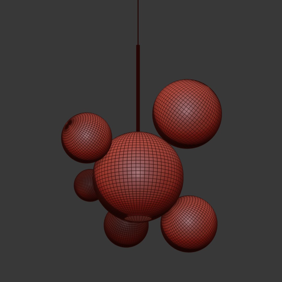 Suspension light giopato coombes 3D model - TurboSquid 1572264