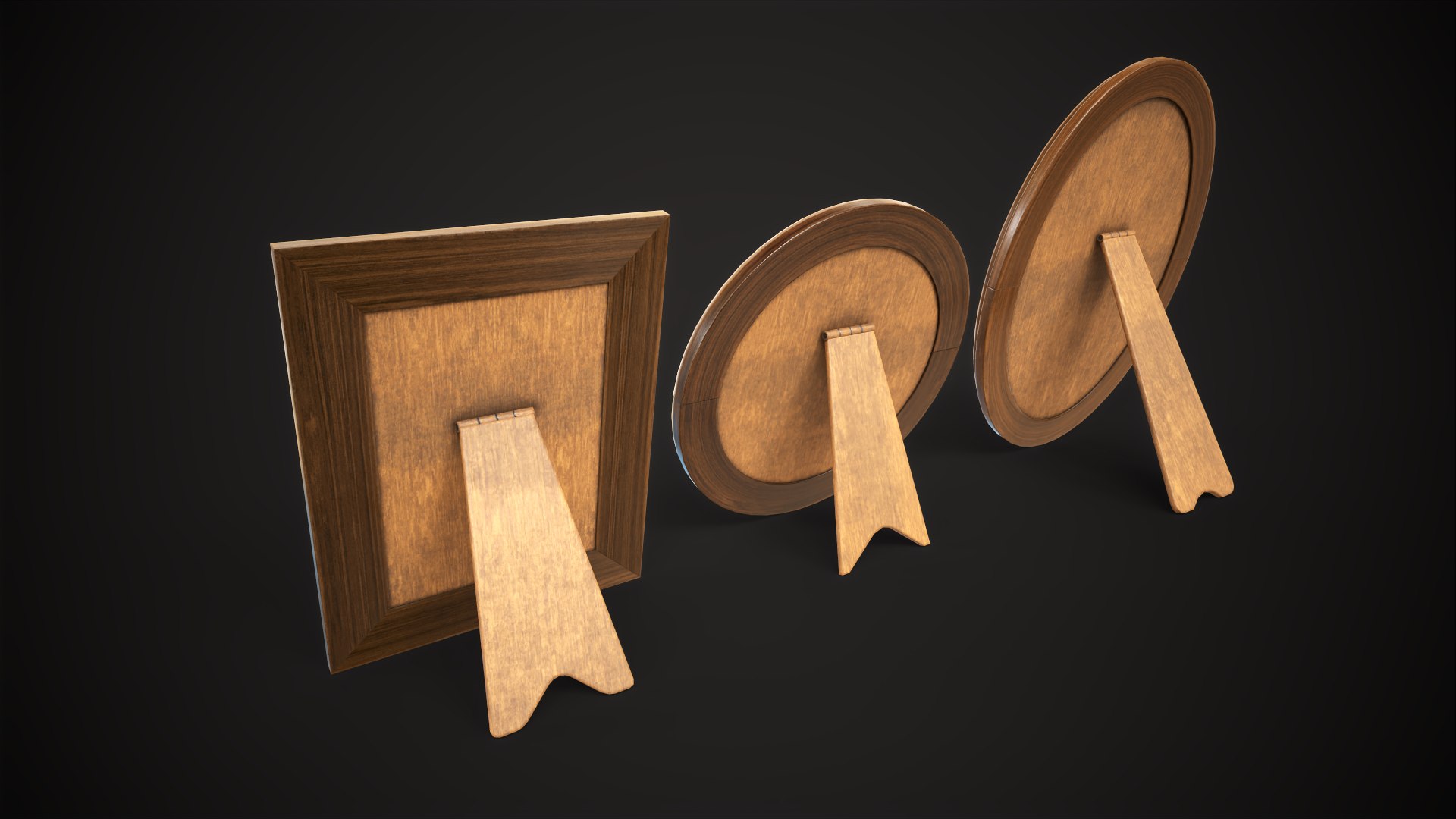 Vintage Photo Frames And Paintings 3D Model - TurboSquid 2040910