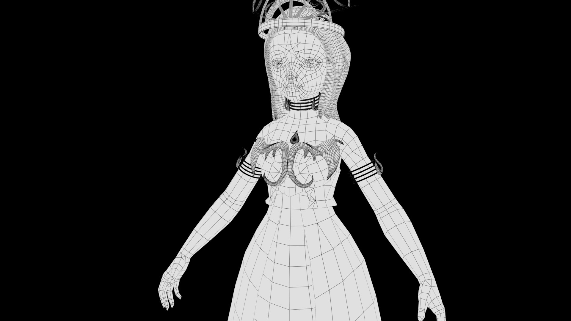 Girl Toonish Model - TurboSquid 2091315