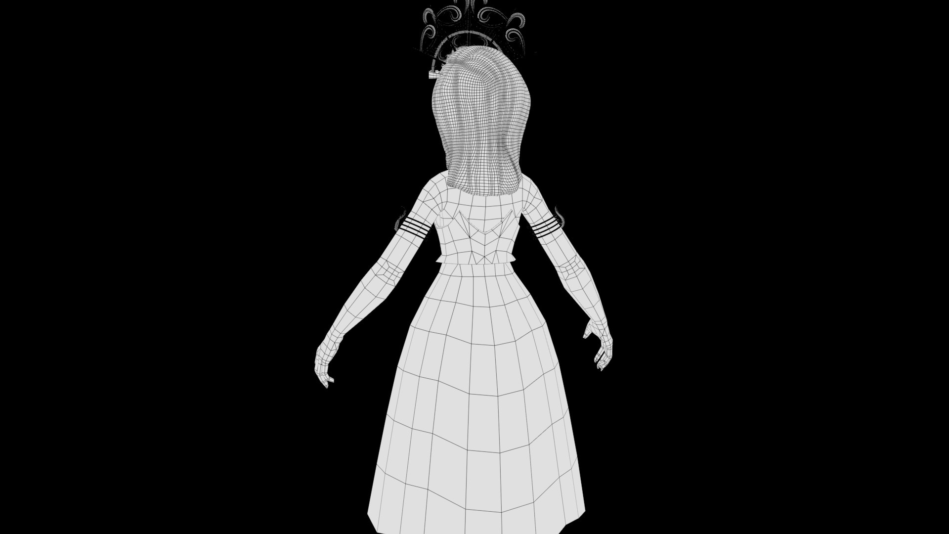 Girl Toonish Model - TurboSquid 2091315