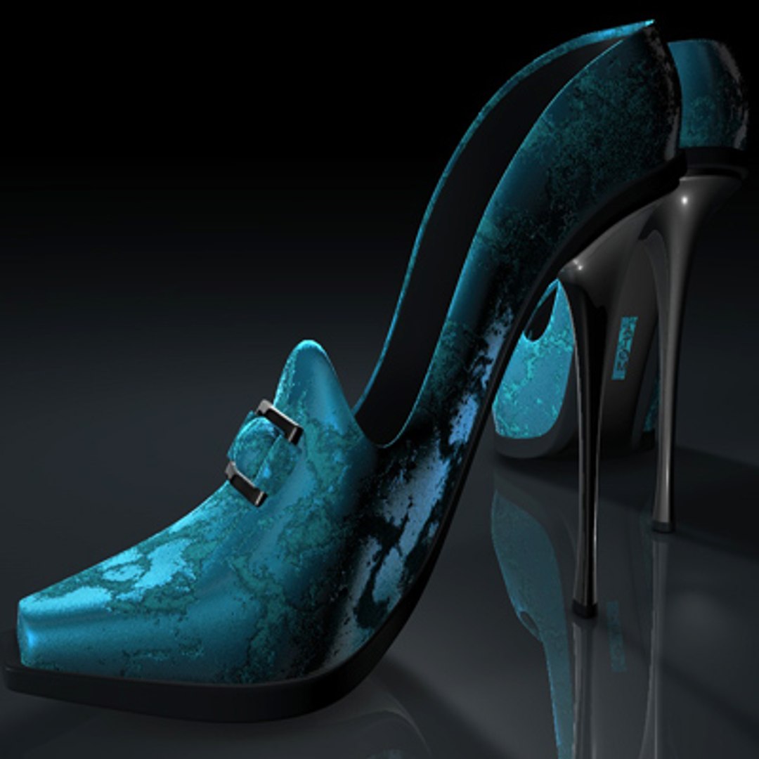 3d Heels Model