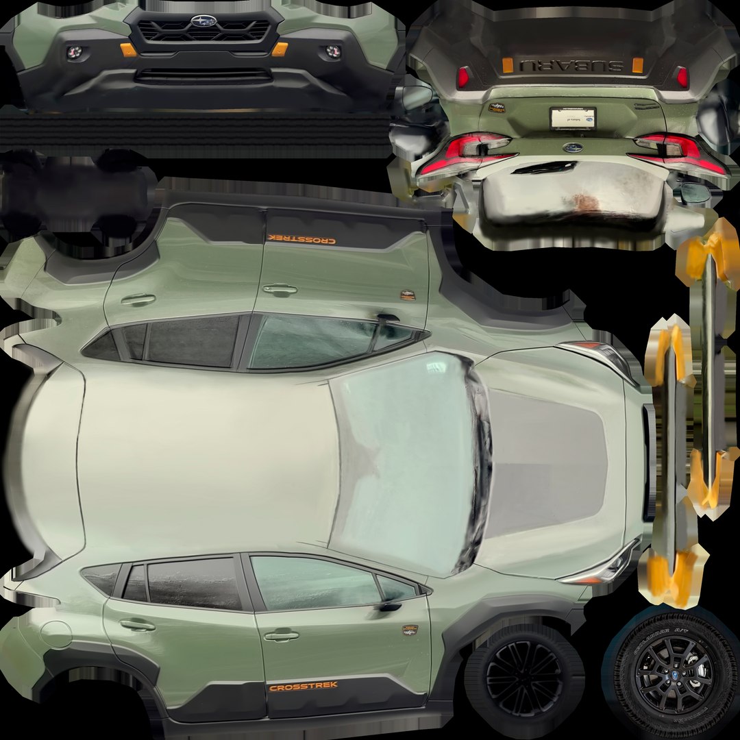 3D Subaru Crosstrek Wilderness 2024 - TurboSquid 2218446